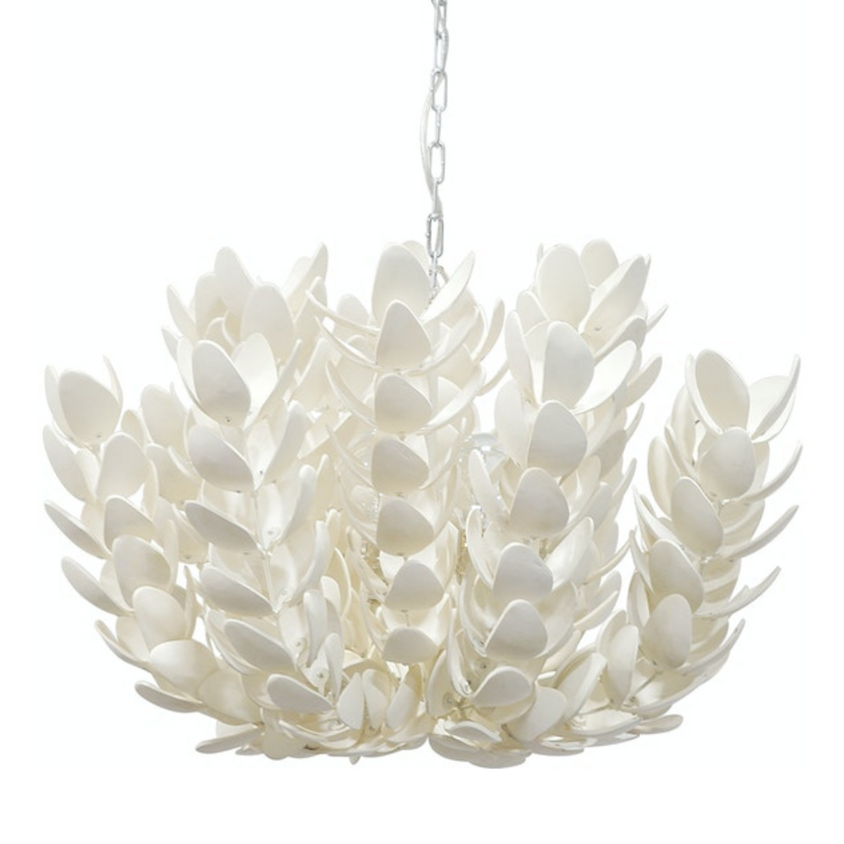 COCO SHELL PETAL CHANDELIER - MAK & CO. – makandcohome.com