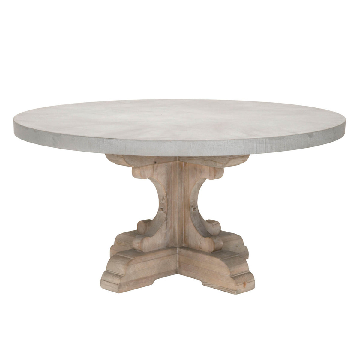 ROUND CONCRETE TOP TABLE - MAK & CO. – makandcohome.com